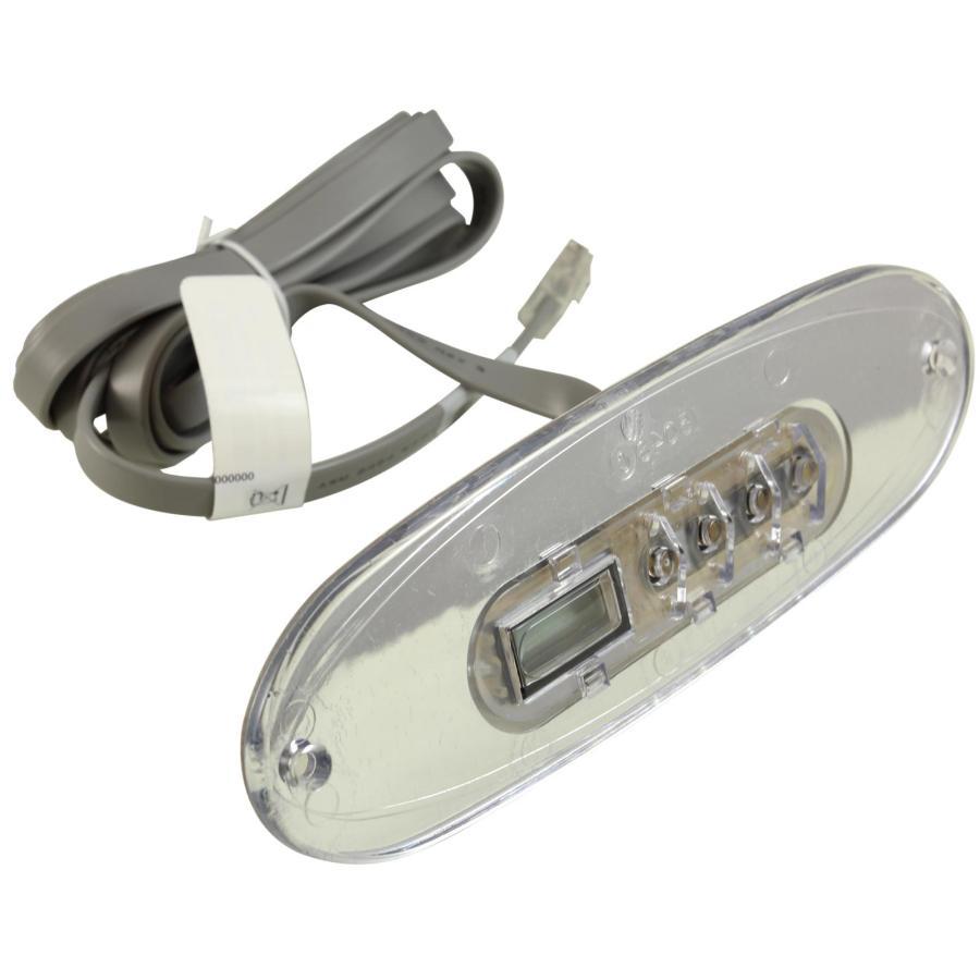 Topside, BWG Genuine VL260, Clear, 4 Btn, w/o Overlay: Hot Tub Parts ...
